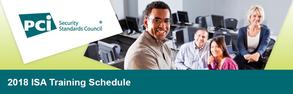 ISA ILT Training Schedule